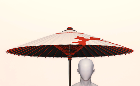Red Moon Parasol | Eorzea Collection